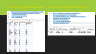 SQL case study Analysis PPT by Radhika Kashidd | PPTX