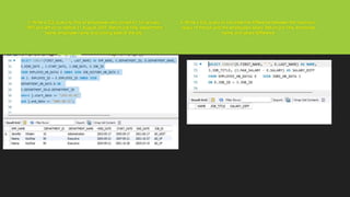 SQL case study Analysis PPT by Radhika Kashidd | PPTX