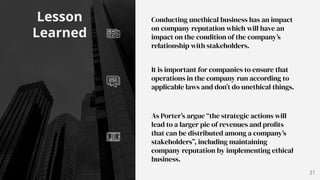 Case study of chapter 20 UBS: ethics scandal | PDF