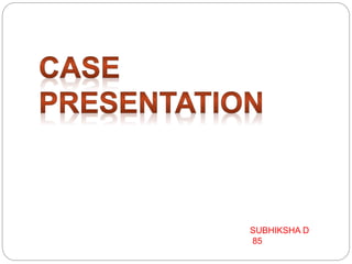 CASE PRESENTATION pediatrics detail.pptx | Pregnancy | Reproductive Health