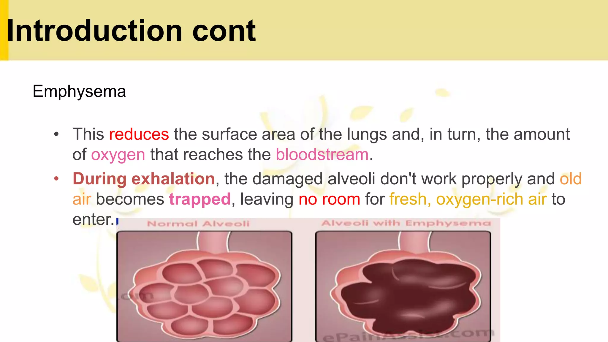 Emphysema | PPTX