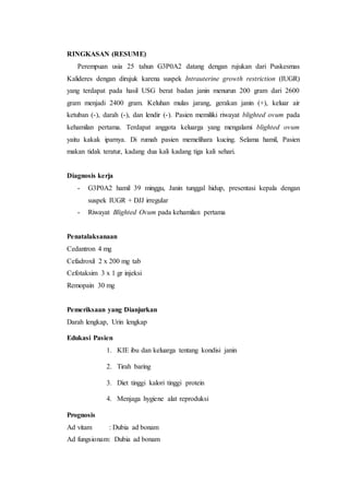 Case 2 blighted ovum (autosaved) | DOCX