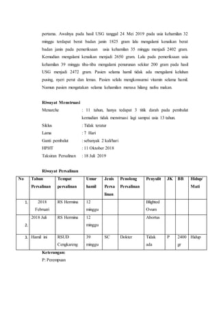 Case 2 blighted ovum (autosaved) | DOCX