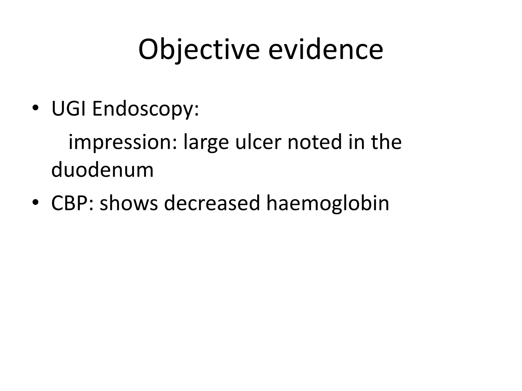 A Case Presentation on Peptic ulcer | PPTX