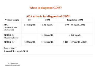 GDM :Gestational Diabetes Mellitus | PPT