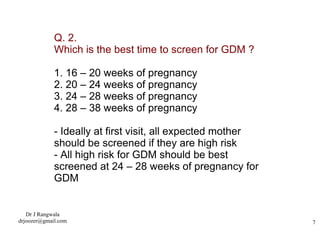GDM :Gestational Diabetes Mellitus | PPT