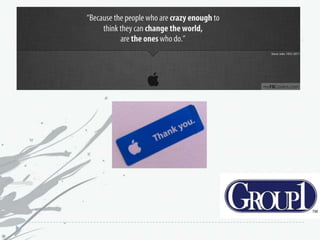 Design Thinking and Innovation at Apple | PPTX