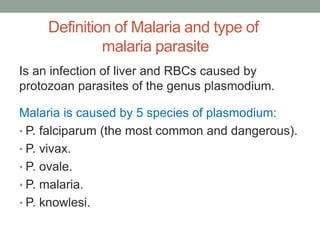 Malaria (Everything about it) | PPTX
