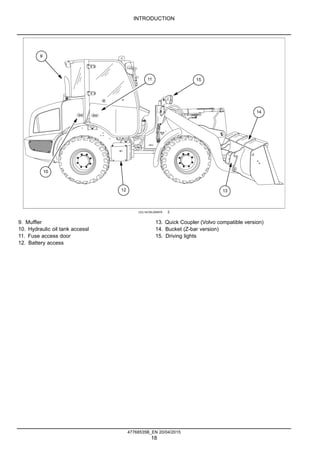 Case 321 f std tier 4 compact wheel loader service repair manual | PDF