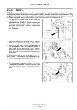 Case 321 f std tier 4 compact wheel loader service repair manual | PDF