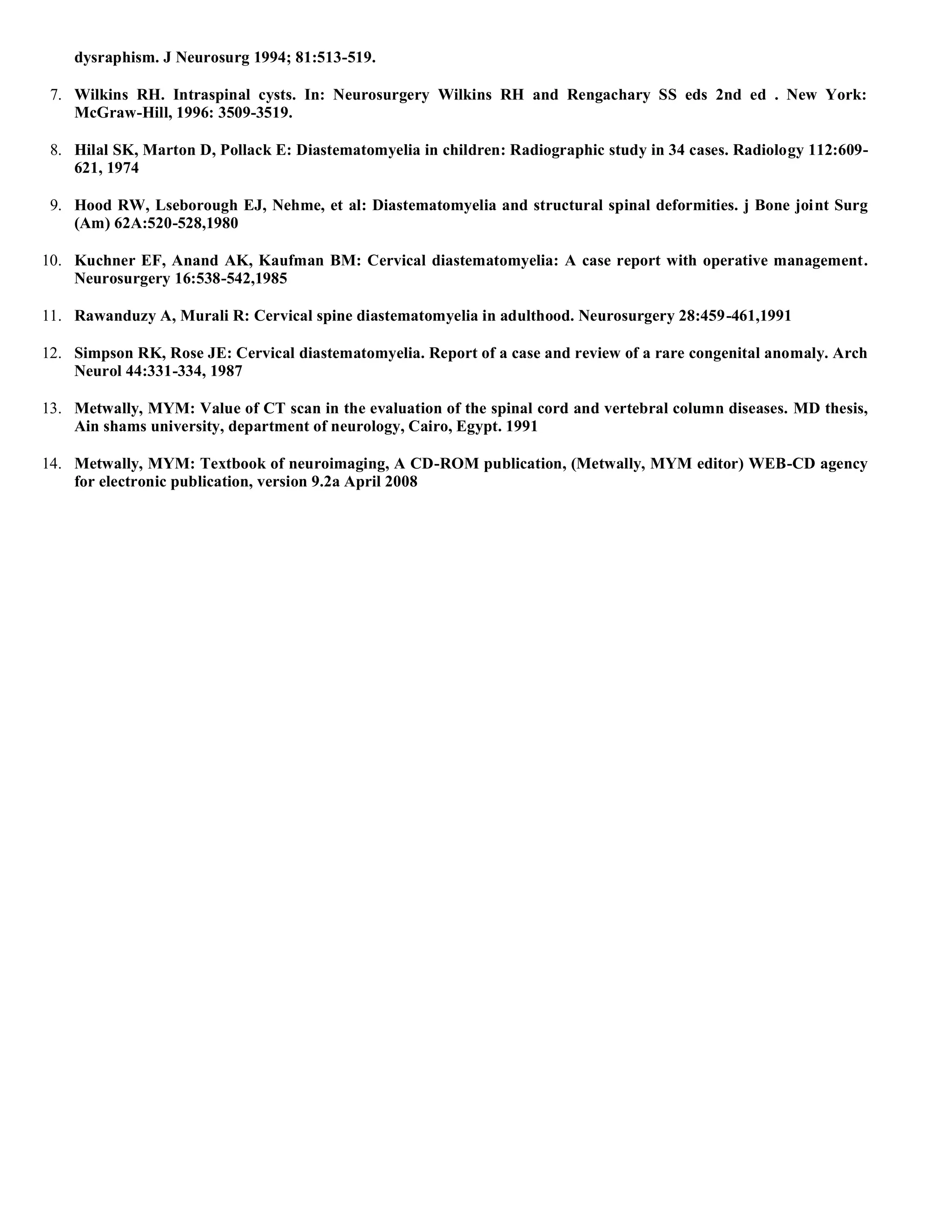 Case record... Spinal dysraphism | PDF