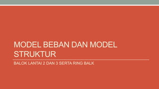 Perencanaan balok | PPTX