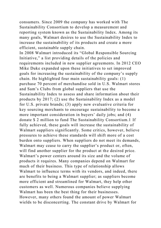 CASE 3Walmart Manages Ethics and Compliance ChallengesWalmart.docx