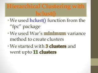 Clustering and Association Rule | PPT