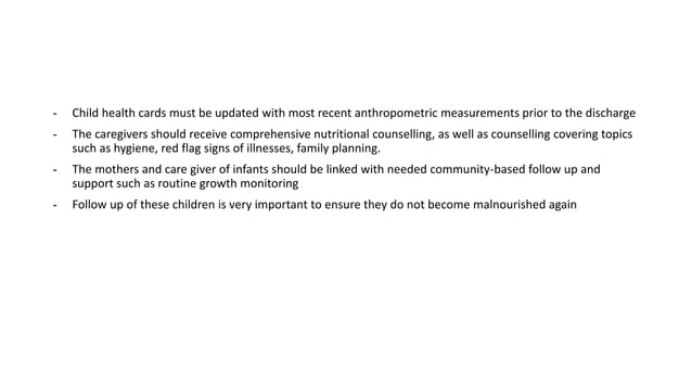 Malnutrition case presentation and management | PPTX