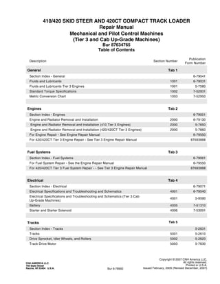 CASE 420CT Compact Track Loader Service Repair Manual.pdf
