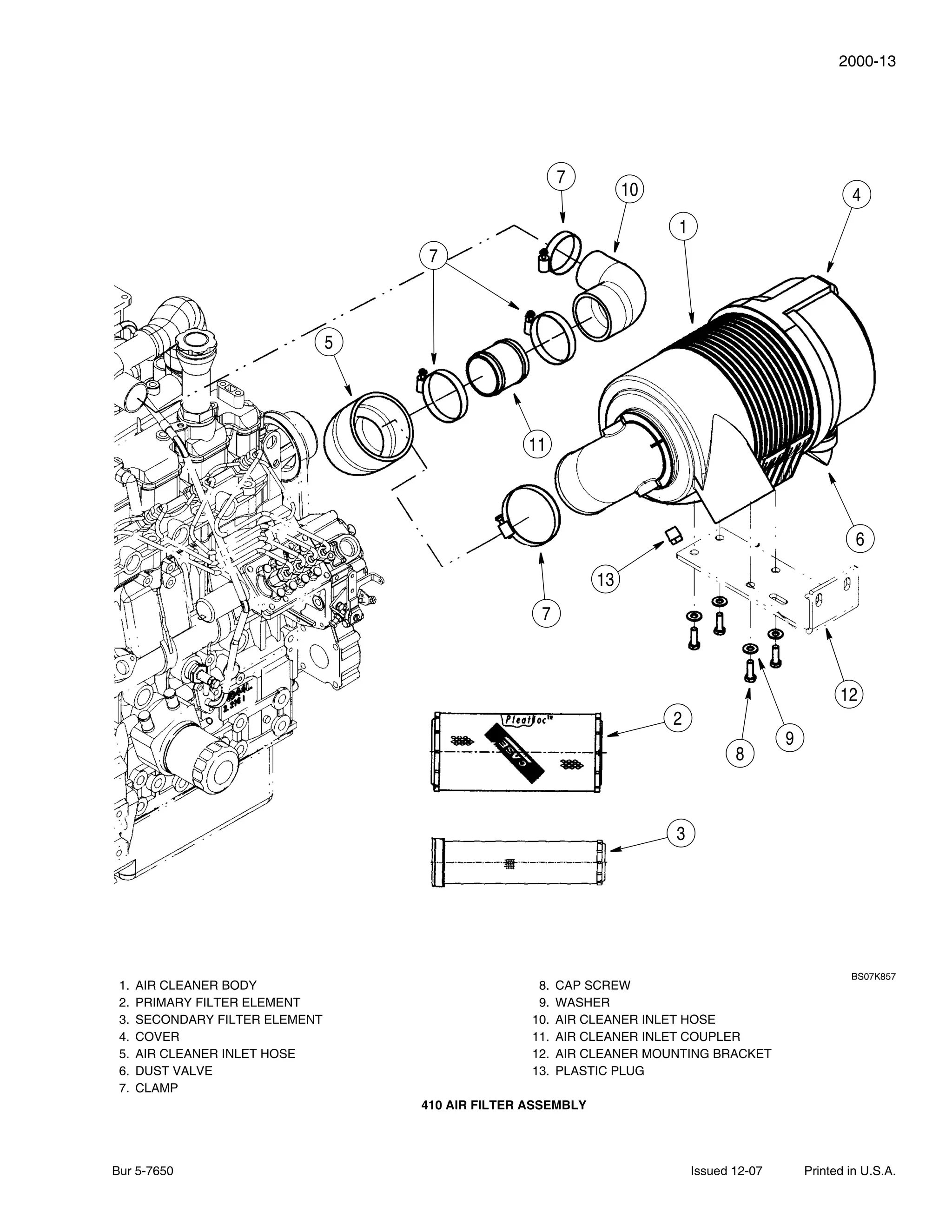 Case 420 skid steer service repair manual | PDF