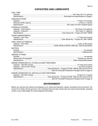 Case 420 skid steer service repair manual | PDF