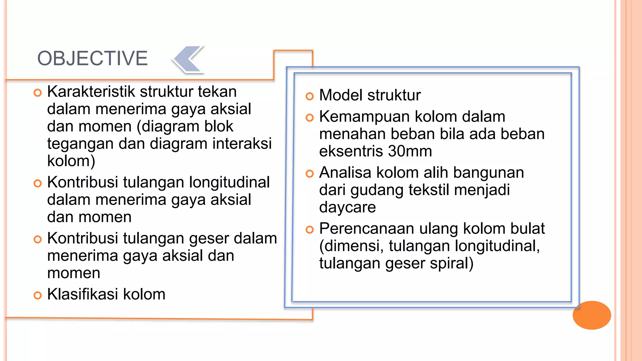 Perencanaan Kolom | PPTX
