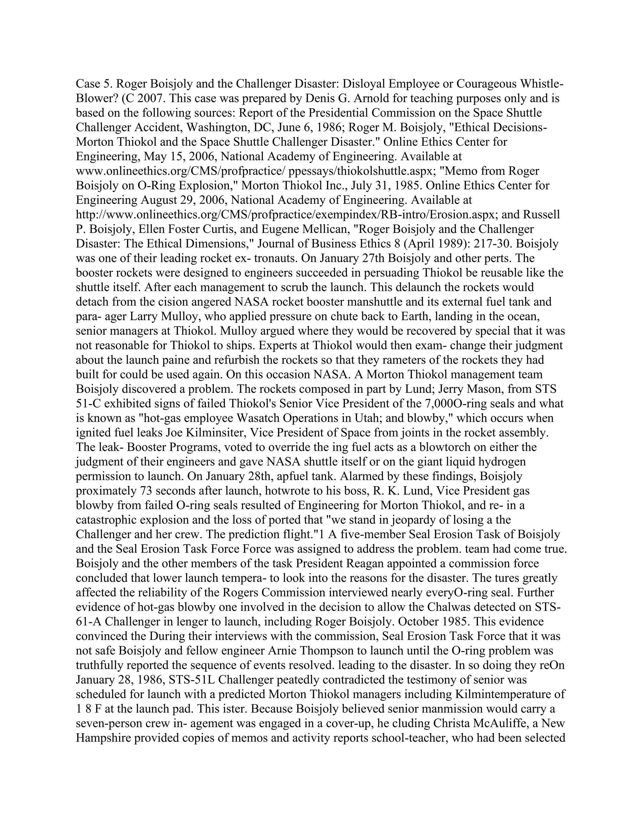 Case 5- Roger Boisjoly and the Challenger Disaster- Disloyal Employee.pdf