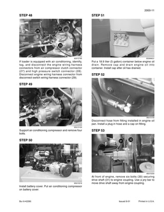 Case 521 d wheel loader service repair manual | PDF