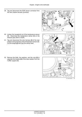 Case 521 f tier 4b (final) wheel loader service repair manual | PDF