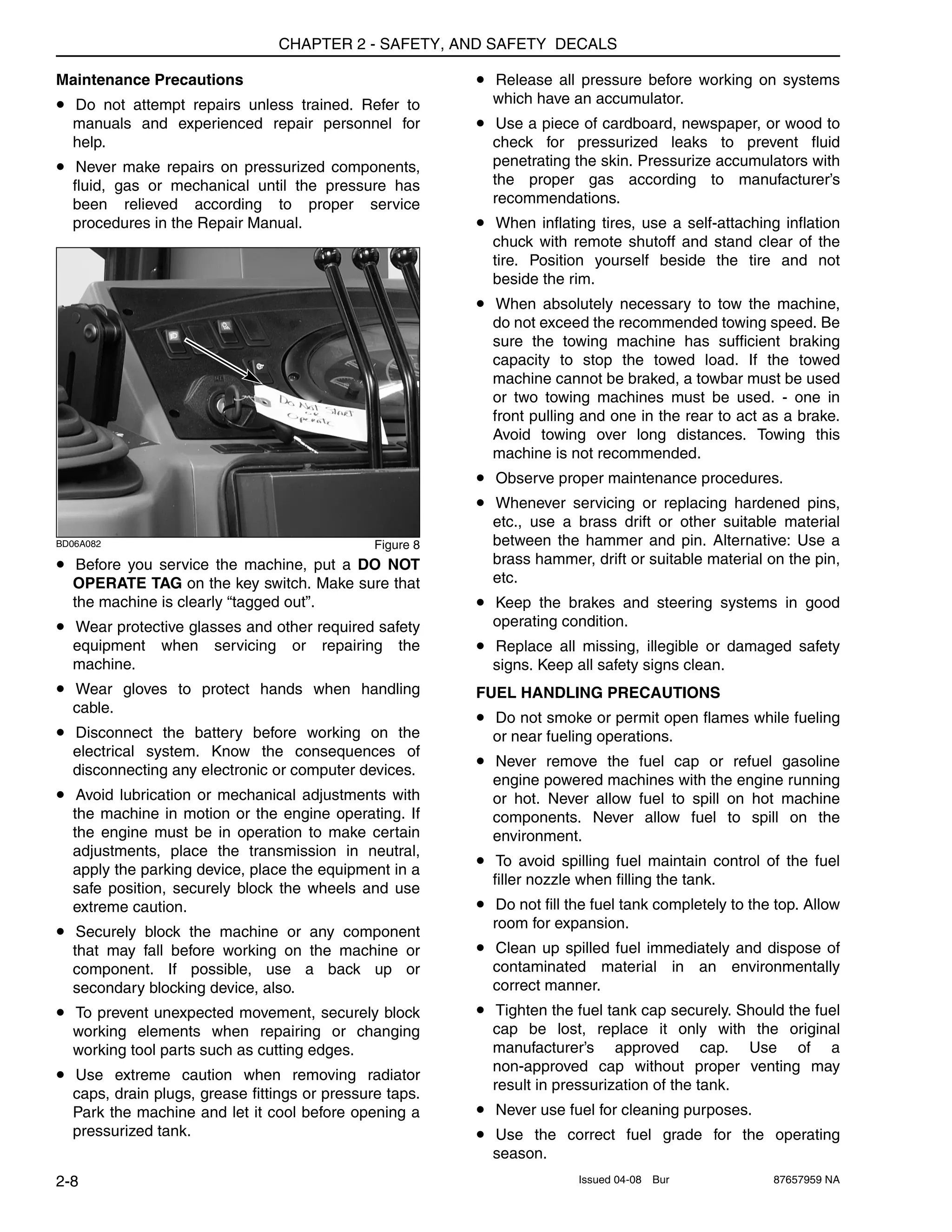Case 570 mxt series 3 loader landscaper operator manual | PDF
