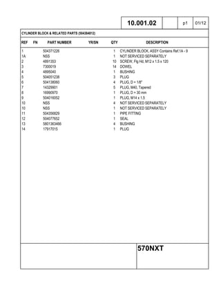 Case 570 nxt tier iv loader landscaper parts catalogue manual instant ...