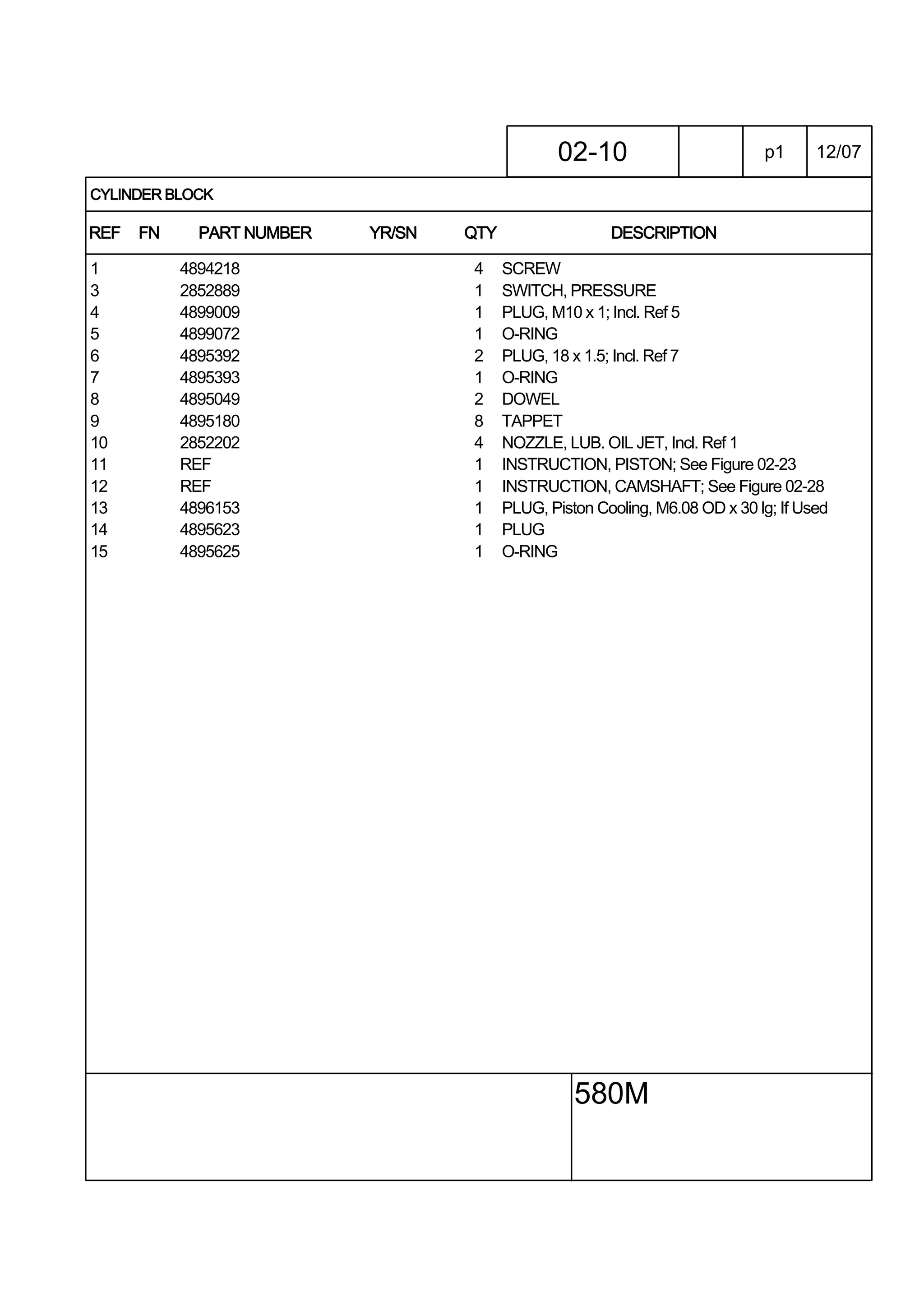 Case 580 m series 3 loader backhoe parts catalogue manual | PDF