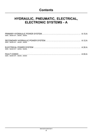 Case 580 n tractor loader backhoe service repair manual | PDF
