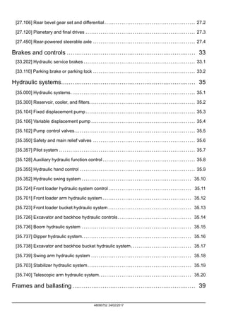 Case 580 st stage iv tractor backhoe loader service repair manual | PDF