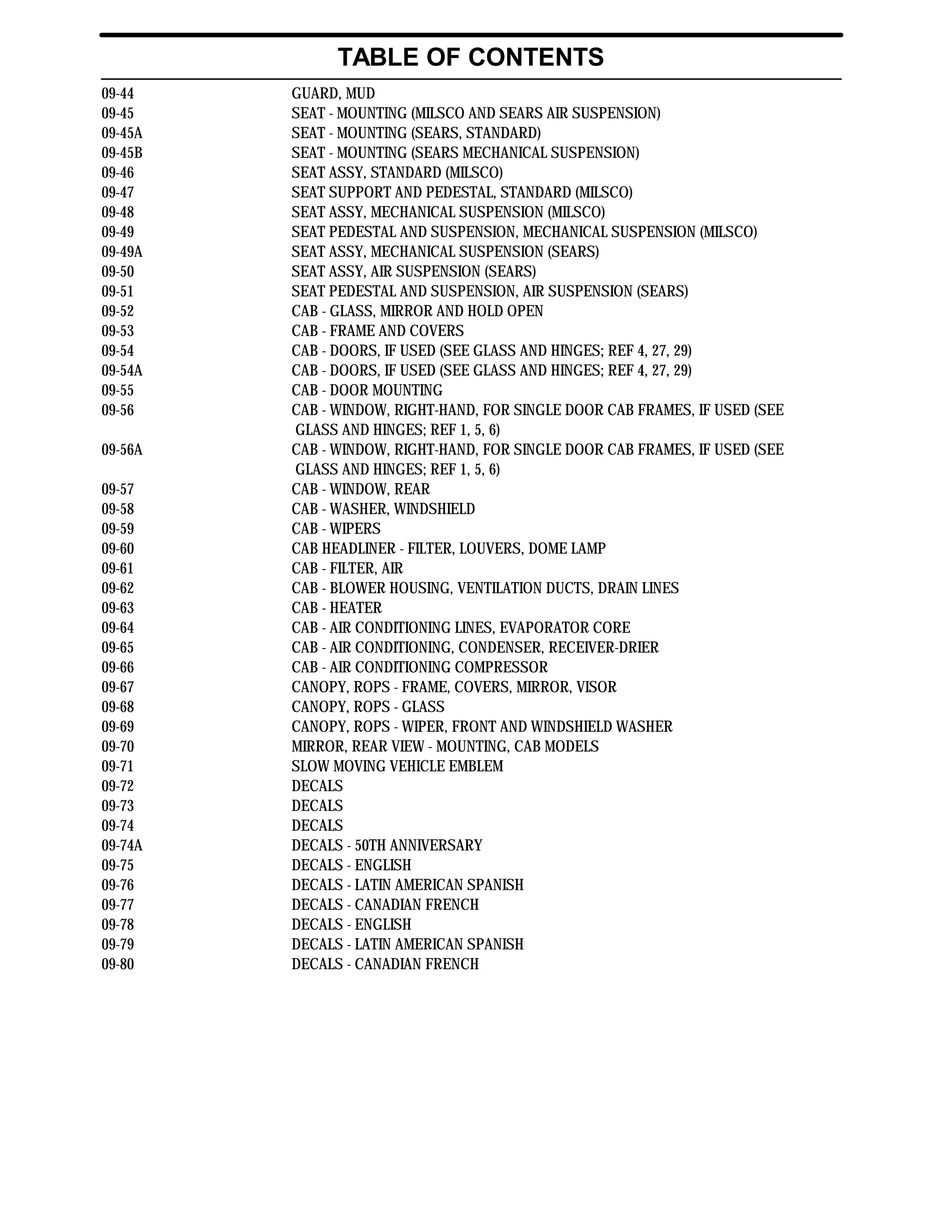 Case 580 super m+ series 2 backhoe loader parts catalogue manual | PDF ...