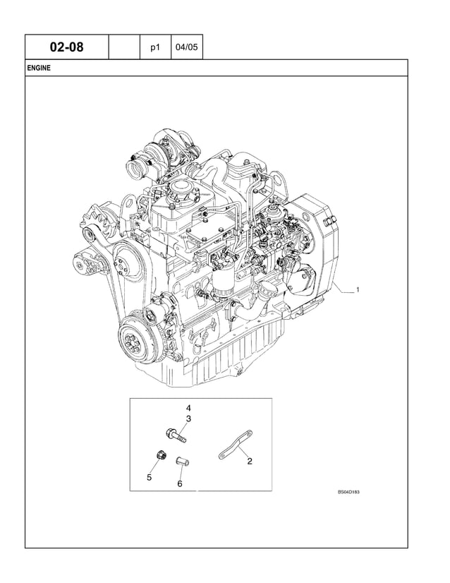 CASE 580 Super M+ Series 2 Backhoe Loader Parts Catalogue Manual.pdf