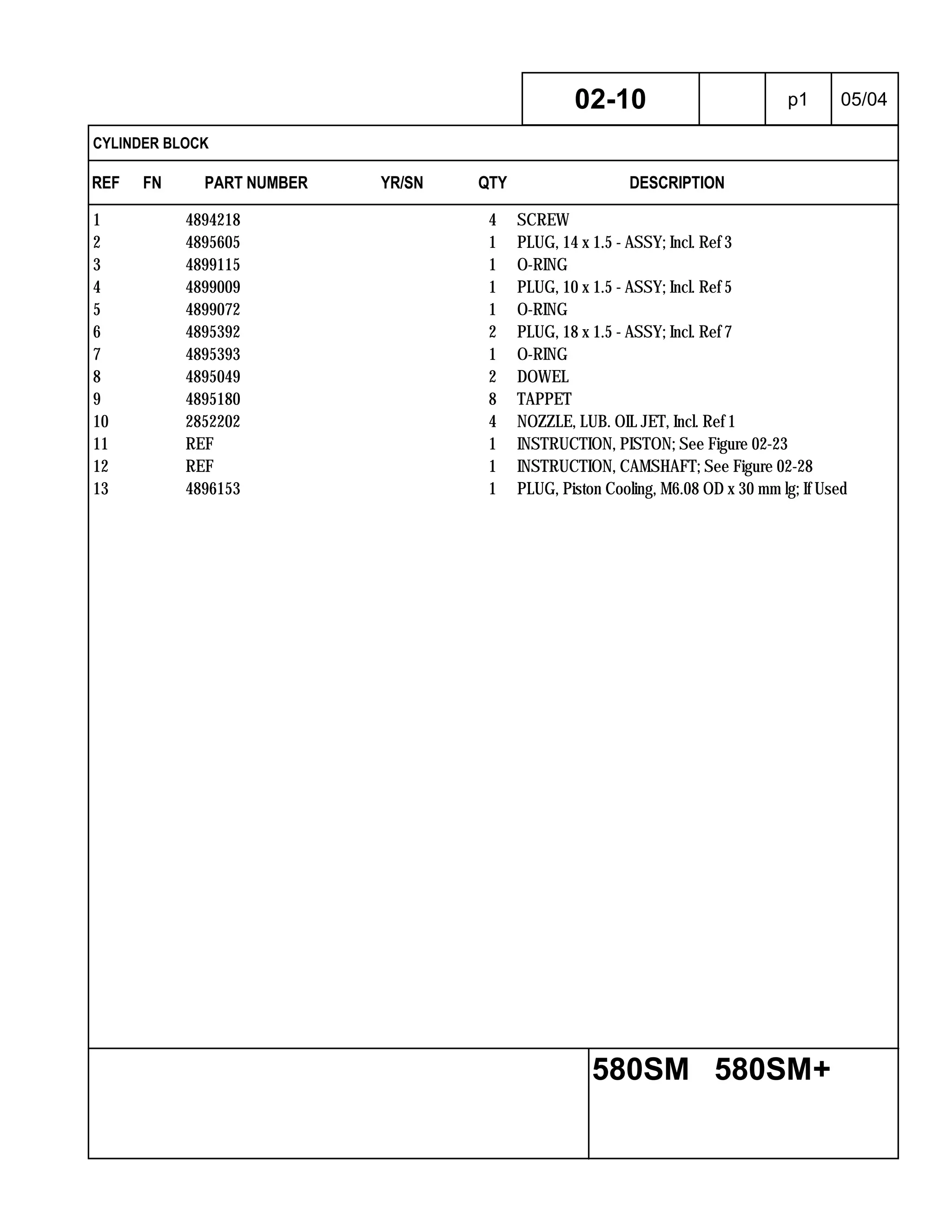 CASE 580 Super M Series 2 Backhoe Loader Parts Catalogue Manual.pdf