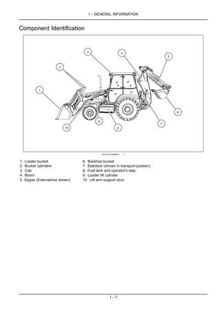 Case 590 sn loader backhoe operator manual | PDF