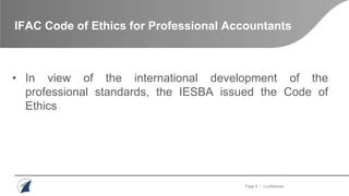 The IFAC Action Plan Challenges | PPTX