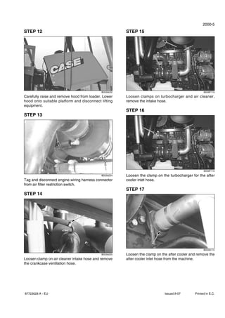 Case 621 e wheel loader service repair manual | PDF
