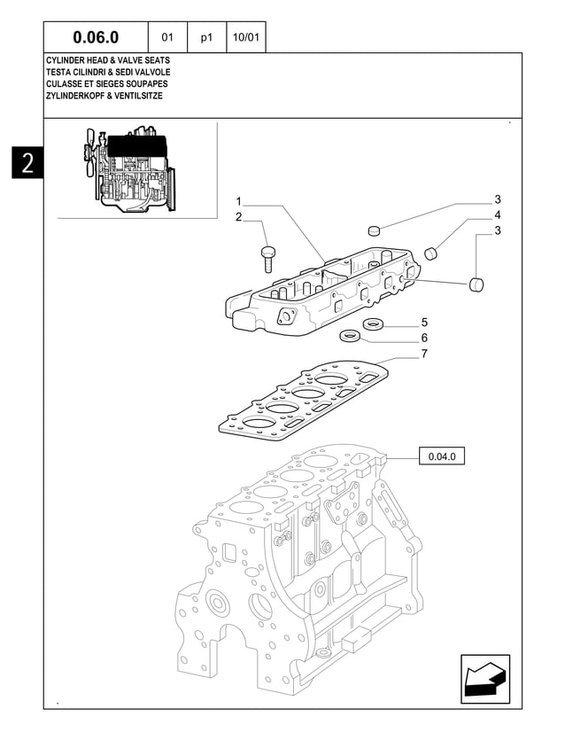 Case 695 super m backhoe loader parts catalogue manual | PDF