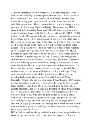 CASE 6 Business Model and Competitive Strategy of IKEA in India.docx