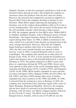 CASE 6 Business Model and Competitive Strategy of IKEA in India.docx