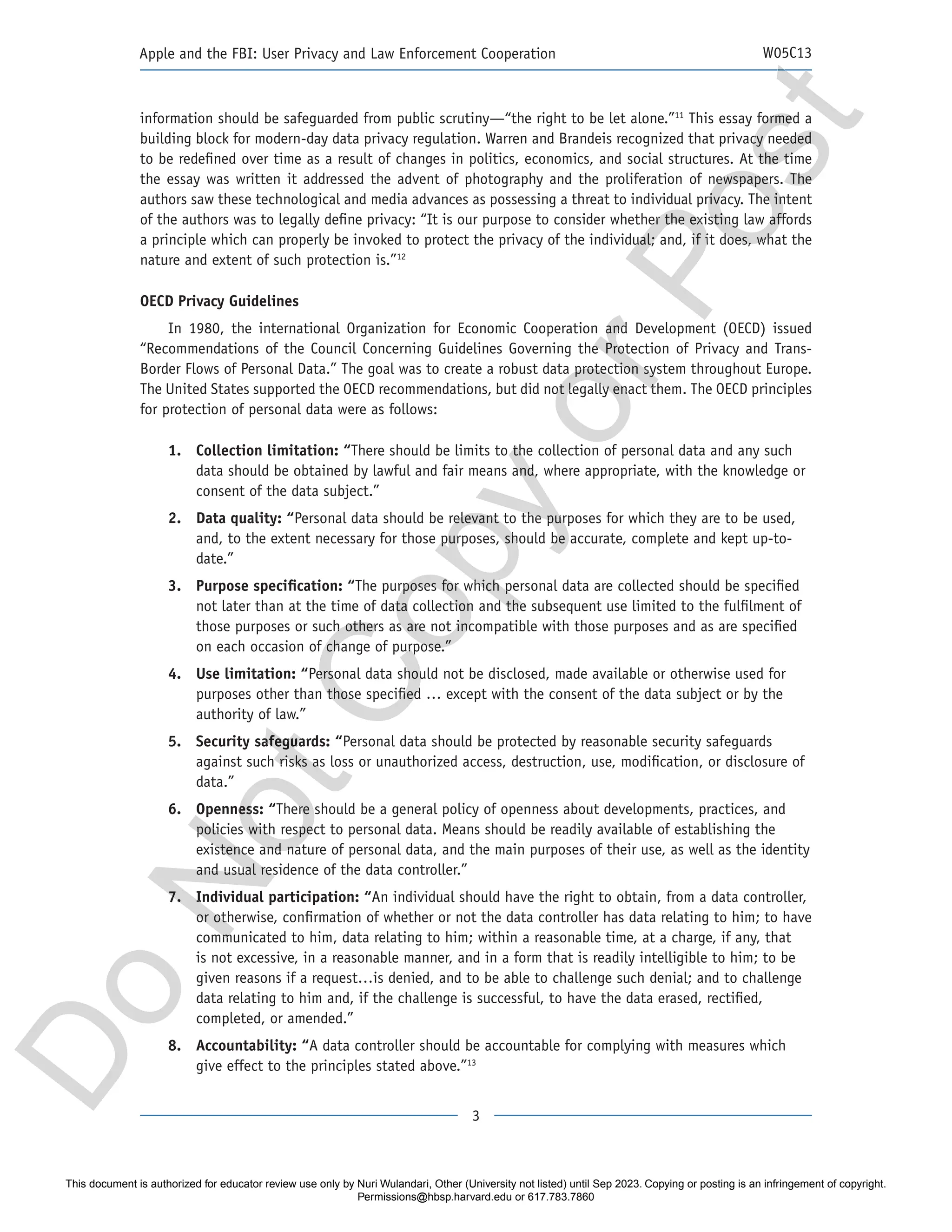 Apple and the FBI: User Privacy and Law Enforcement Cooperation | PDF