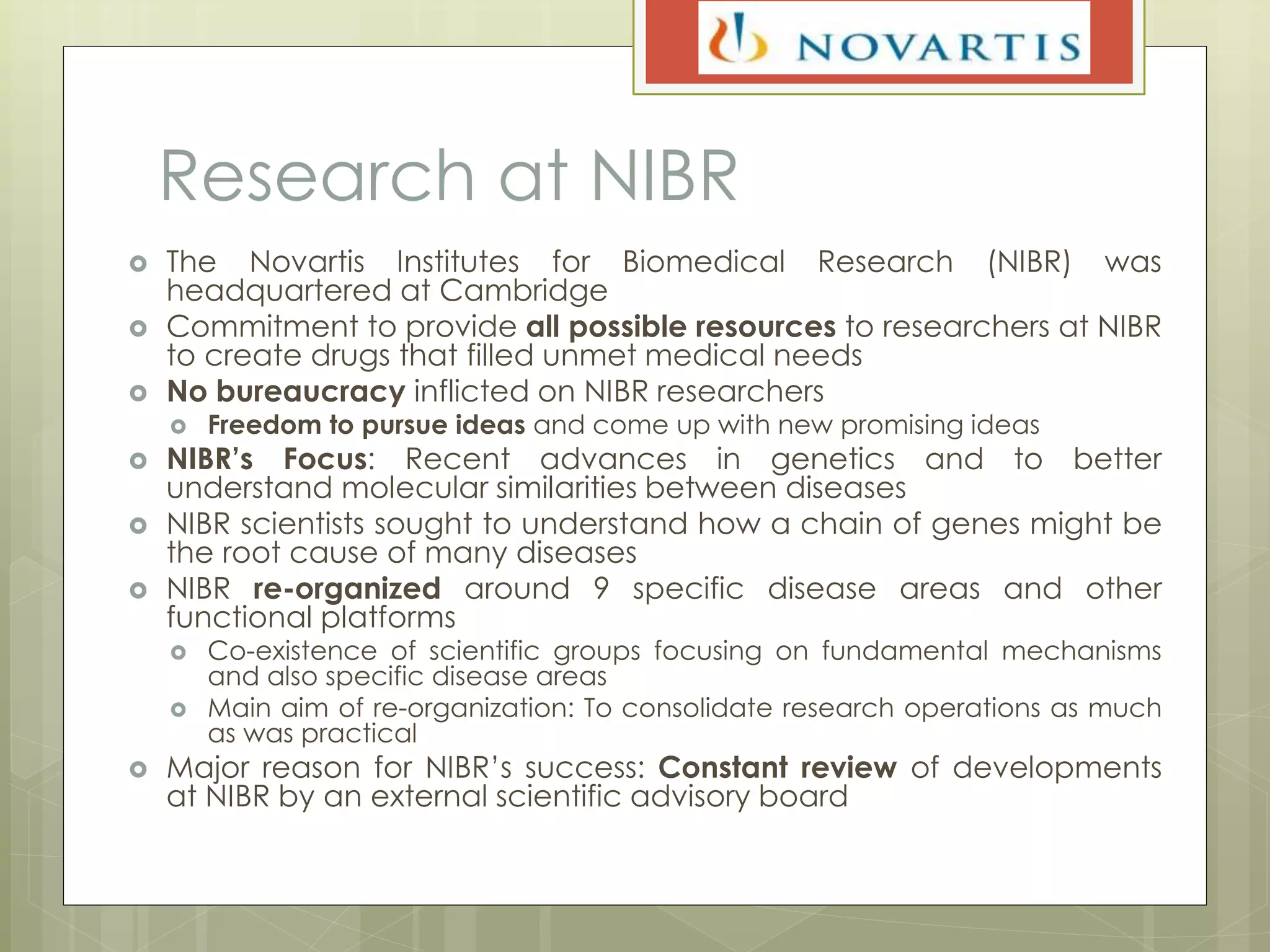 Novartis AG: Science-Based Business | PPT