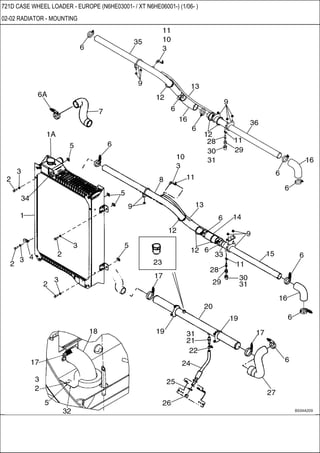 Case 721 d europe wheel loader parts catalogue manual | PDF