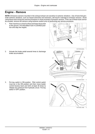 Case 721 f tier 4 wheel loader service repair manual | PDF
