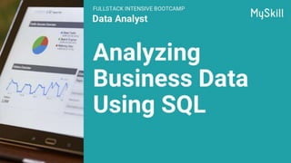 Case 8. SQL Basic 2 and Analyzing Business Data Using SQL.pptx