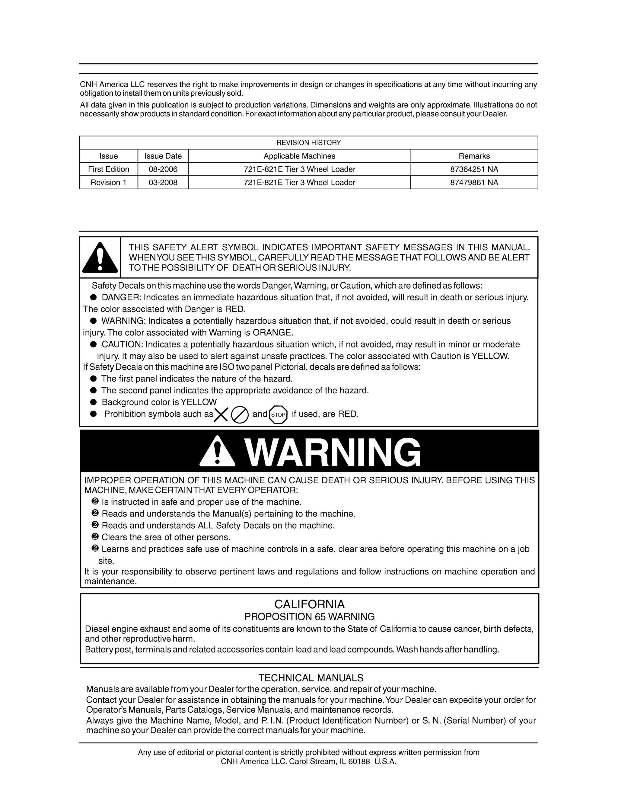 CASE 821E TIER 3 WHEEL LOADER Operator manual.pdf