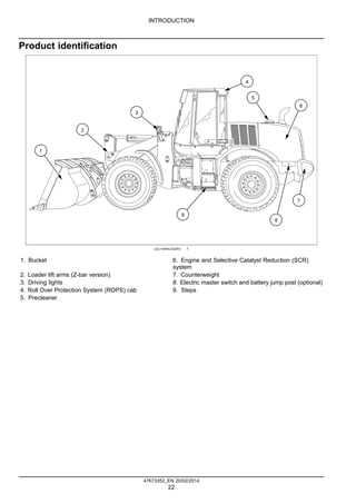 Case 821 f tier 4b (final) wheel loader service repair manual | PDF