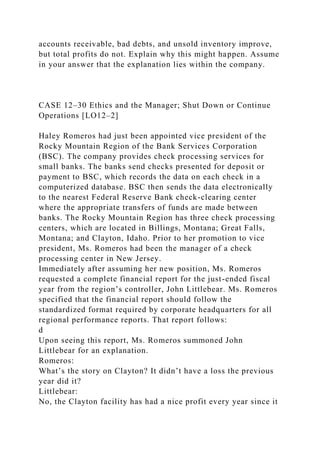 CASE 8–30 Evaluating a Company’s Budget Procedures [LO8–1]Tom .docx