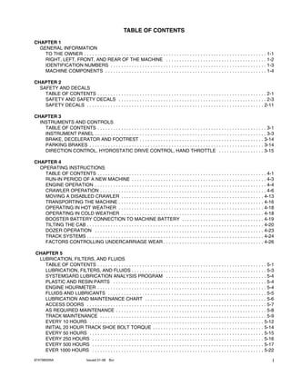 Case 850 l tier 3 crawler dozer operator manual | PDF