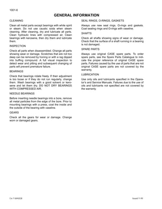 Case 988 plus wheeled excavator service repair manual | PDF